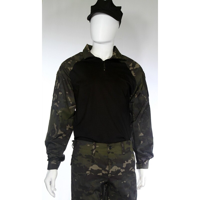 Conjunto Combat Shirt Multicam Black