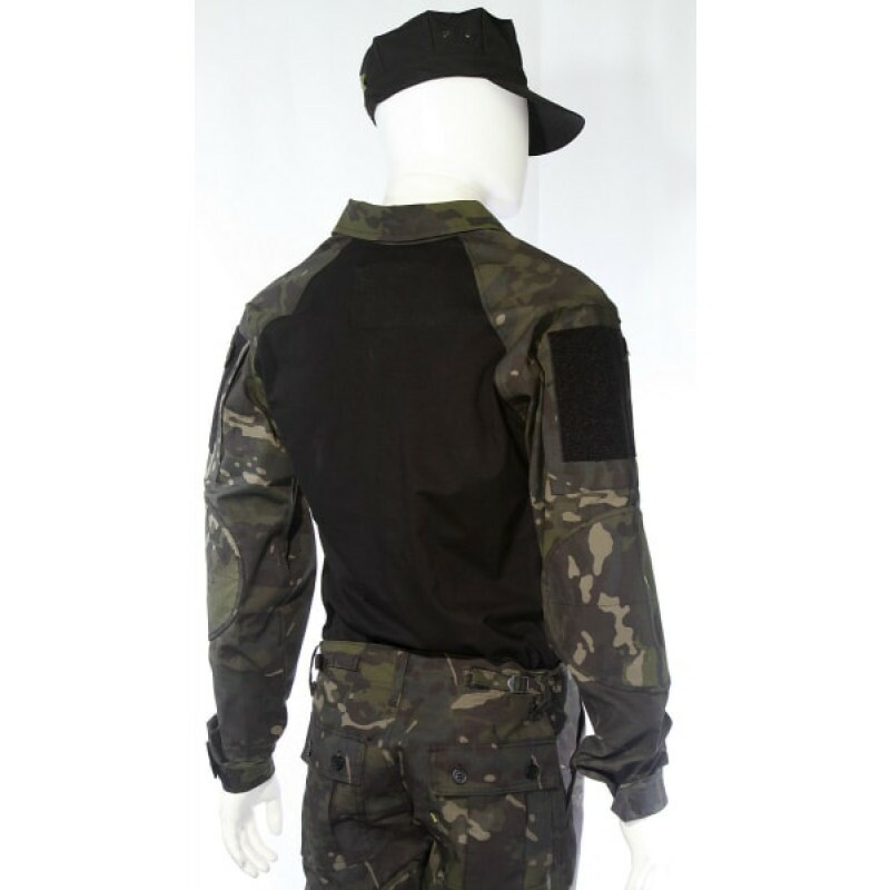 Conjunto Combat Shirt Multicam Black
