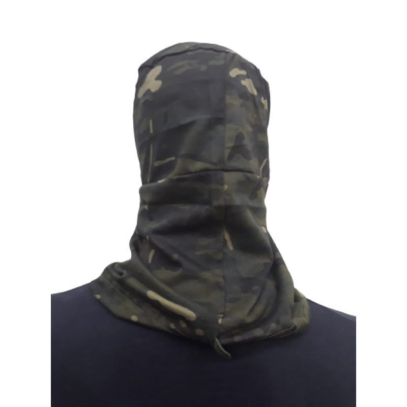 Touca Ninja Multicam Black