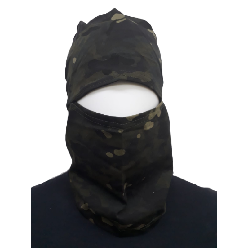 Touca Ninja Multicam Black